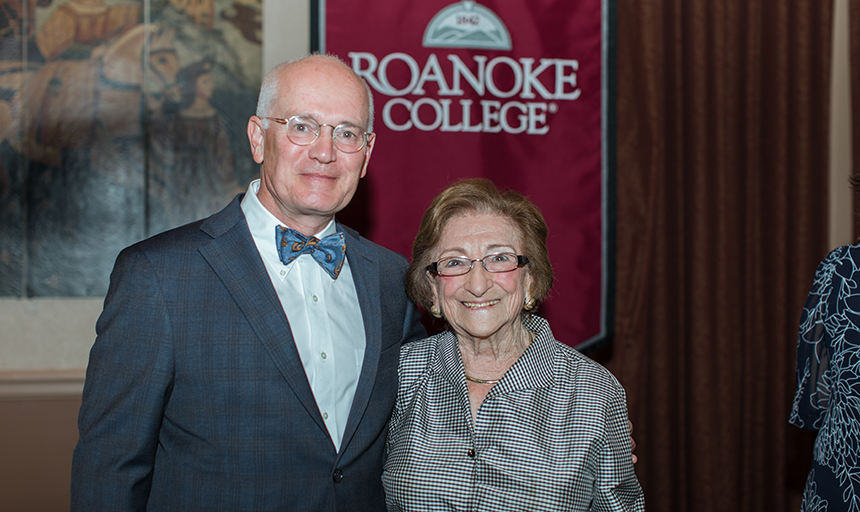 Regine Archer receives Charles Brown Award from Roanoke College ...