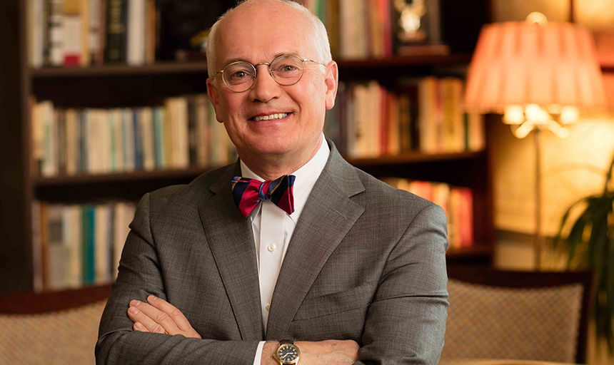 Presiding over a decade of growth - Roanoke College