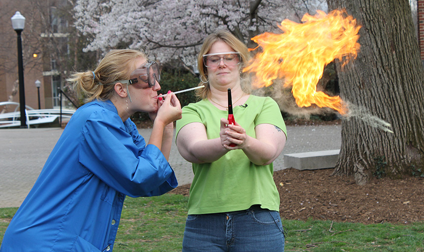 Roanoke research, exhibit connect dragons and folklore - Roanoke College